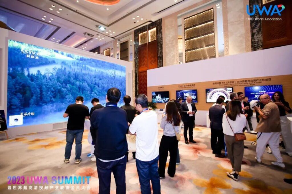 Ledman 8K Micro LED UHD display appears at 2023 UWA Summit - LEDMAN