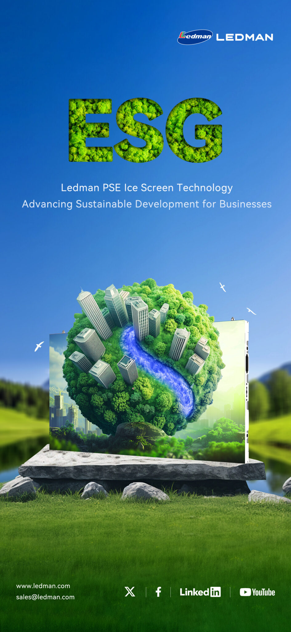 Ledman PSE Ice Screen Technology Promotes Sustainable Development for ...
